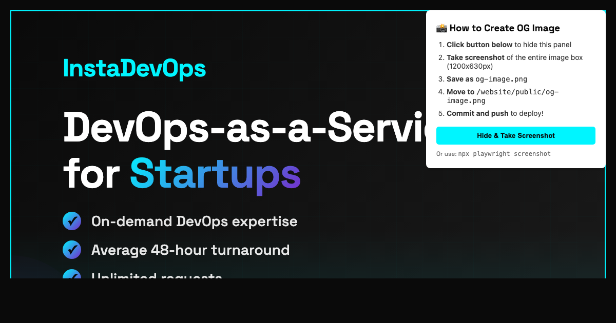 Infrastructure as Code with Terraform: Why It Matters | InstaDevOps Blog